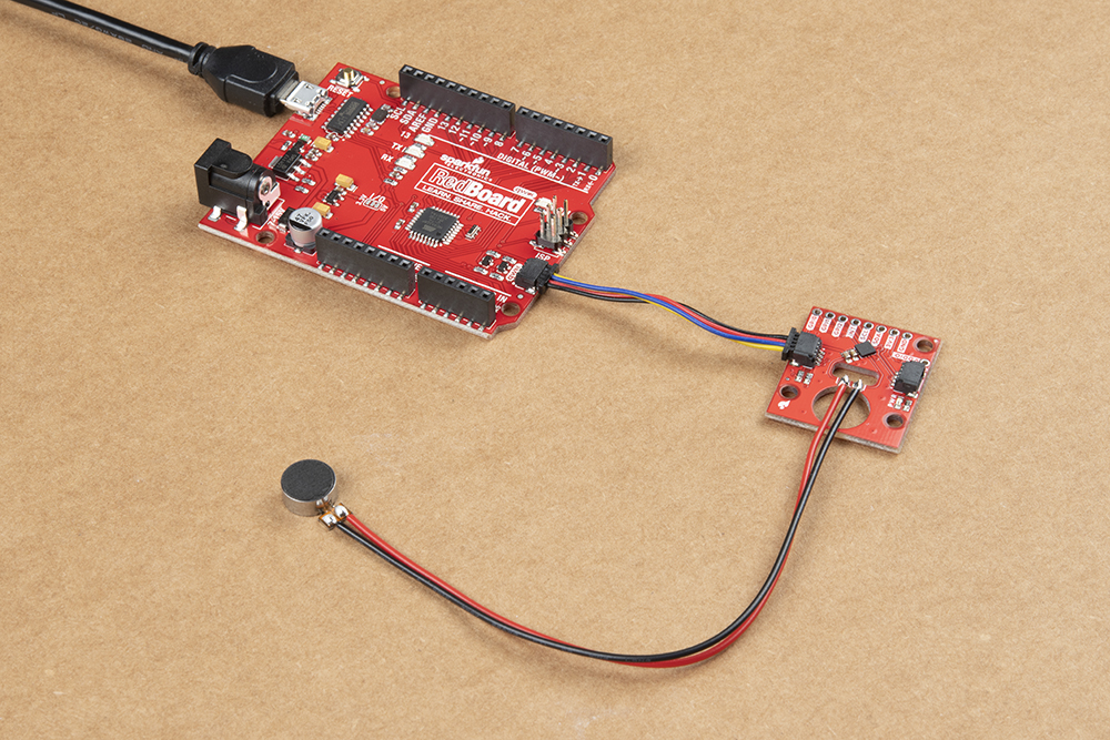 Qwiic Haptic Driver DA7280 Hookup Guide SparkFun Learn