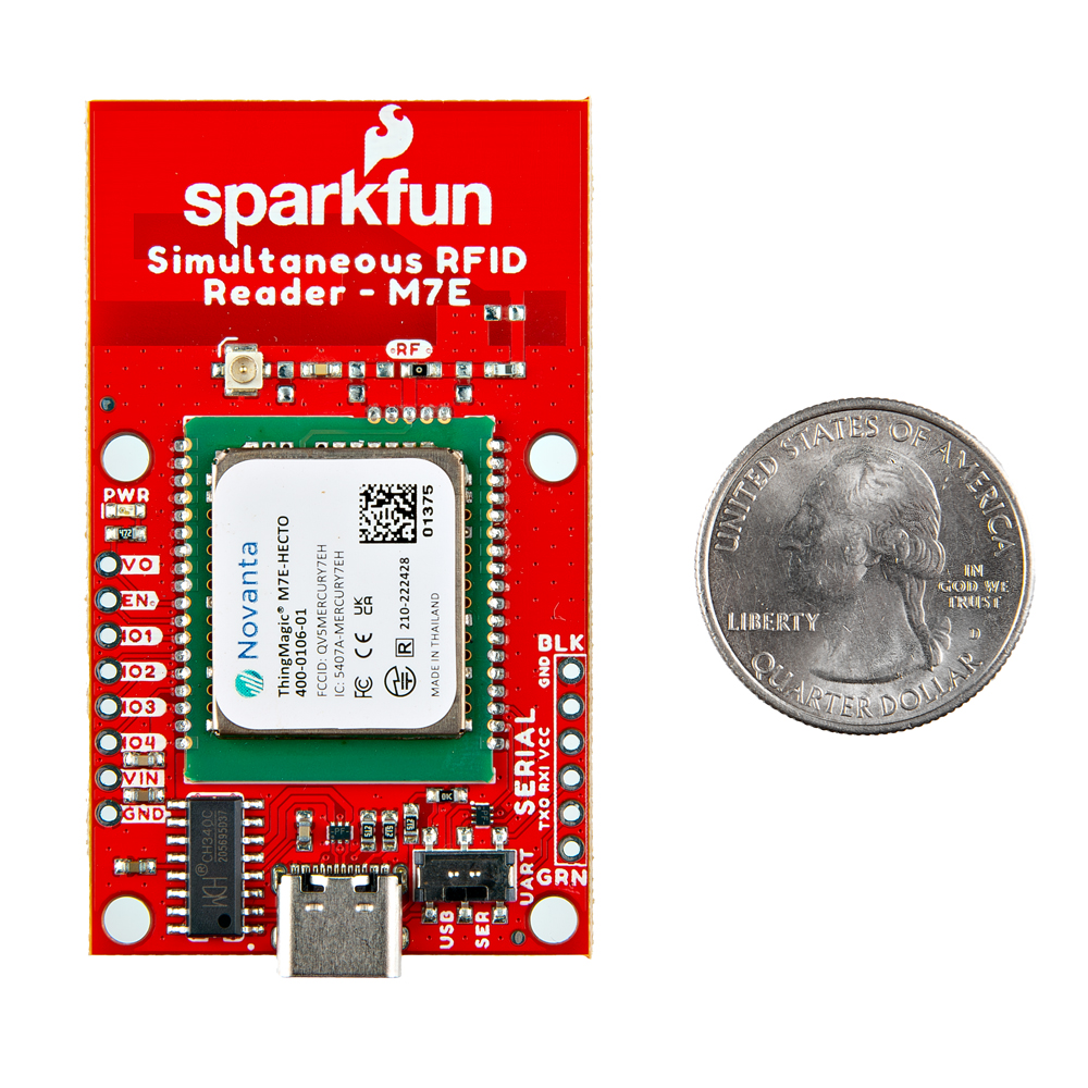 SparkFun Simultaneous RFID Reader M7E Hecto WRL 24738 SparkFun