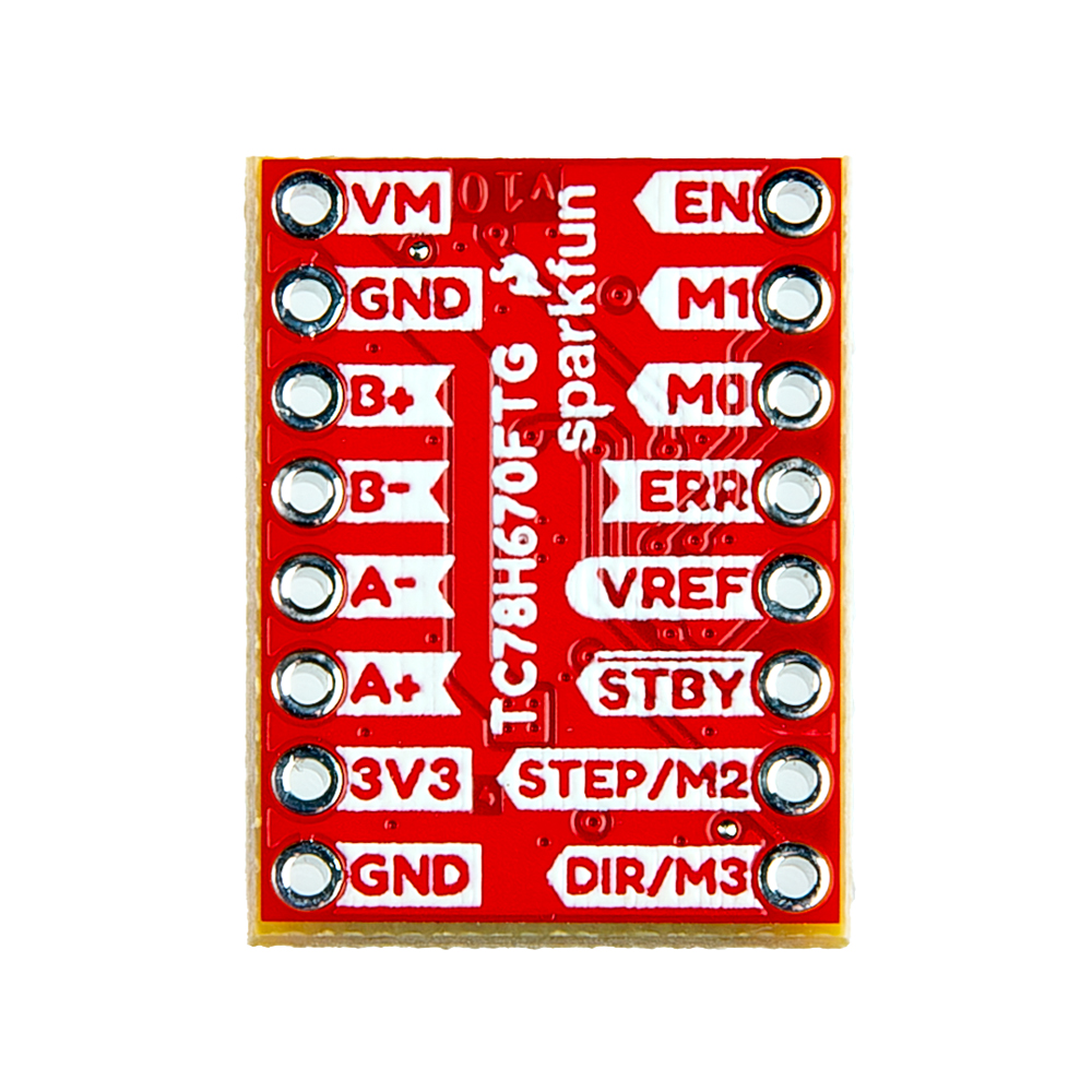 Sparkfun Mini Stepper Motor Driver Tc H Ftg Rob Sparkfun