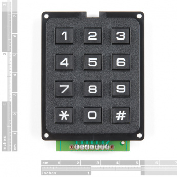 SparkFun Qwiic Keypad 12 Button 15290 SparkFun Electronics