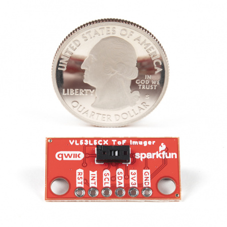SparkFun Qwiic Mini ToF Imager VL53L5CX SEN 19013 SparkFun