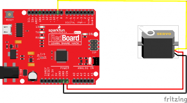 Basic Servo Control For Beginners Learn Sparkfun
