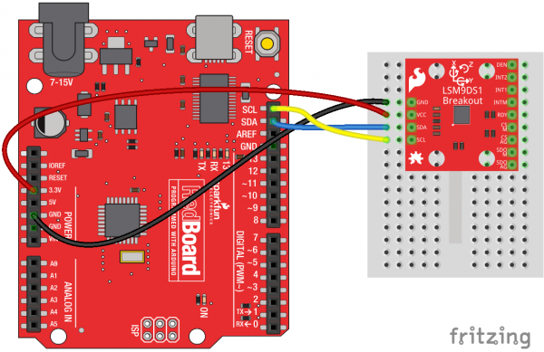 9DOF IMU I2C Maxuino MaxMSP Forum Cycling 74