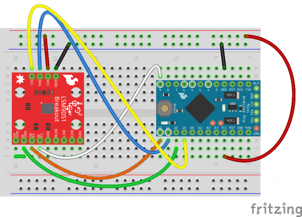 LSM9DS1 Breakout Hookup Guide Learn Sparkfun