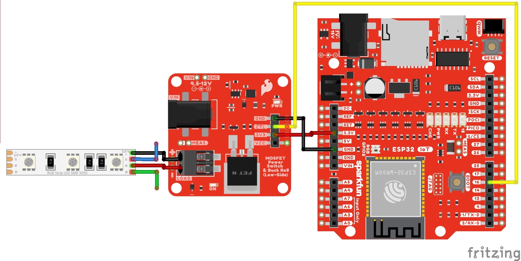 Fading with the MOSFET Power Switch and Buck Regulator - SparkFun Learn