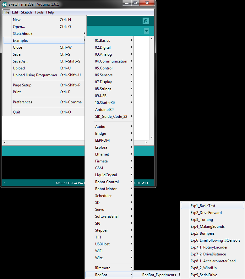 Experiment Guide for RedBot with Shadow Chassis - learn.sparkfun.com
