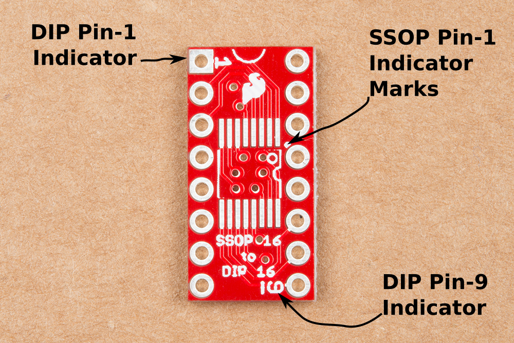 Ssop 16 To Dip Adapter Hookup Guide Sparkfun Learn 6568