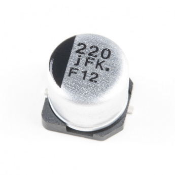Capacitor Aluminum Electrolytic - 220uF, ±20%, 6.3V - COM-22002 ...