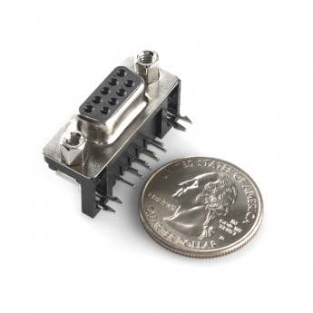 9 Pin Female Serial Connector - PCB Mount - PRT-00429 - SparkFun ...