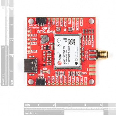 SparkFun GPS-RTK-SMA Breakout - ZED-F9P (Qwiic) - GPS-16481 - SparkFun ...