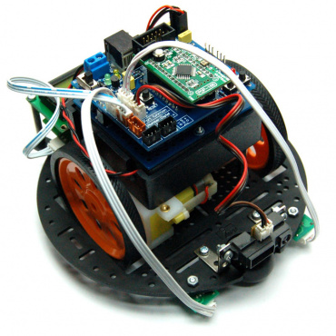 Robotics Kit - POP-BOT (ATmega168) - ROB-09501 - SparkFun Electronics