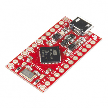 Pro Micro - 3.3V/8MHz - DEV-12587 - SparkFun Electronics