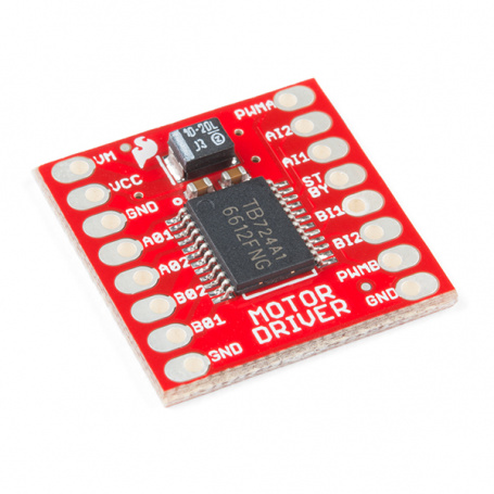 SparkFun Motor Driver - Dual TB6612FNG (1A) - ROB-14451 - SparkFun ...