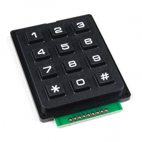 Keypad - 12 Button - COM-14662 - SparkFun Electronics