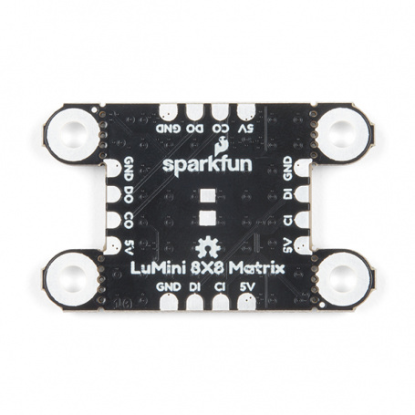 SparkFun LuMini LED Matrix - 8x8 (64 x APA102-2020) - COM-15047 ...