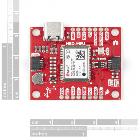 SparkFun GPS Dead Reckoning Breakout - NEO-M8U (Qwiic) - GPS-16329 ...