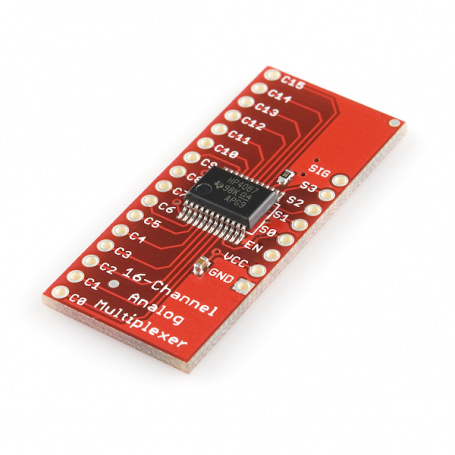 SparkFun Analog/Digital MUX Breakout - CD74HC4067 - BOB-09056 ...