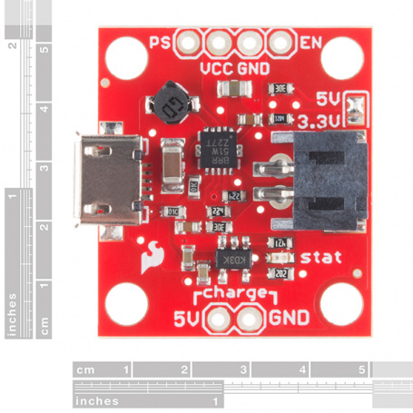 SparkFun Power Cell - LiPo Charger/Booster - PRT-11231 - SparkFun ...