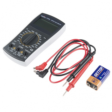 Digital Multimeter - Basic - TOL-12966 - SparkFun Electronics