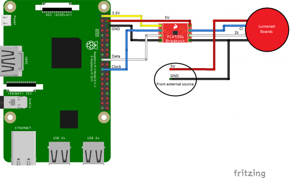Gpio Very Simple Flashing 8 LED Ring And Button On Raspberry Pi 3 Raspberry Pi Stack Exchange